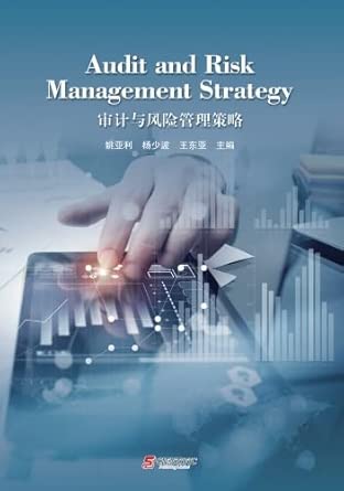 Audit And Risk Management Strategy Yali Yao 9781806411016 PDF ...